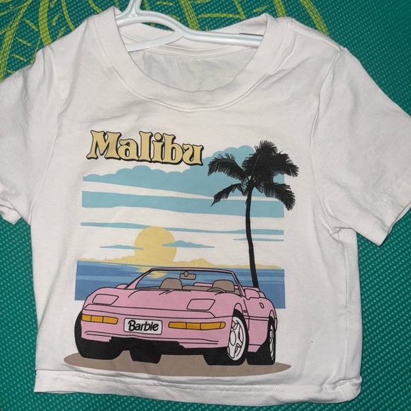 PacSun | Tops | Barbie Baby Tee From Pacsun Crop Top | Poshmark